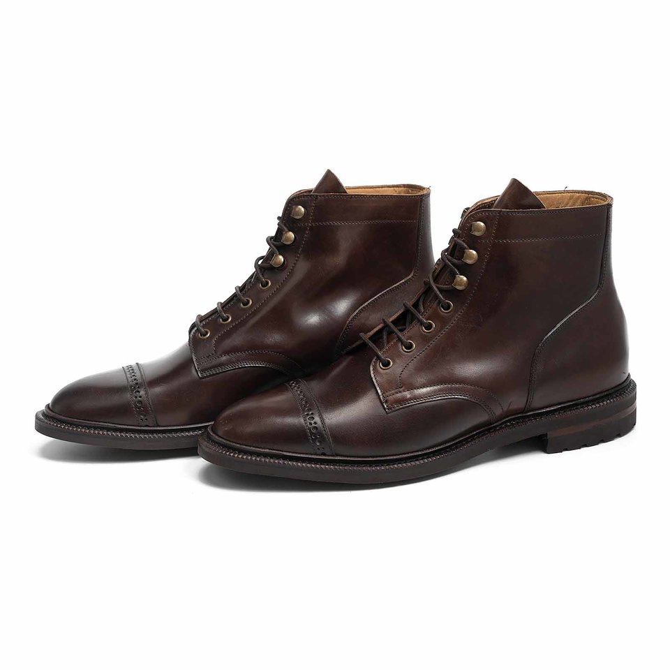 Negon Workboot Shell Cordovan Edit – Meermin Shoes