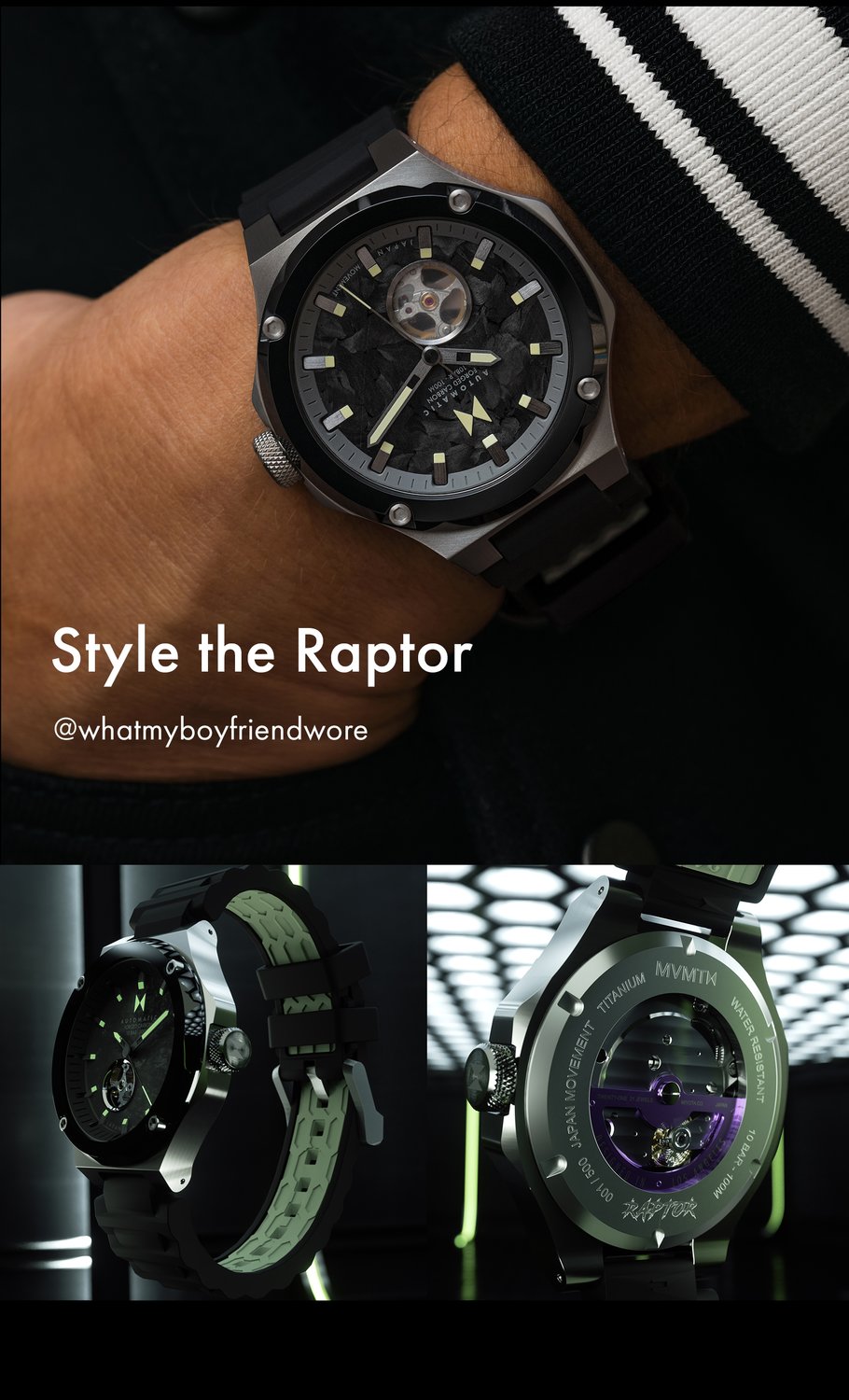 Raptor Automatic | MVMT Watches, Eyewear & Accessories