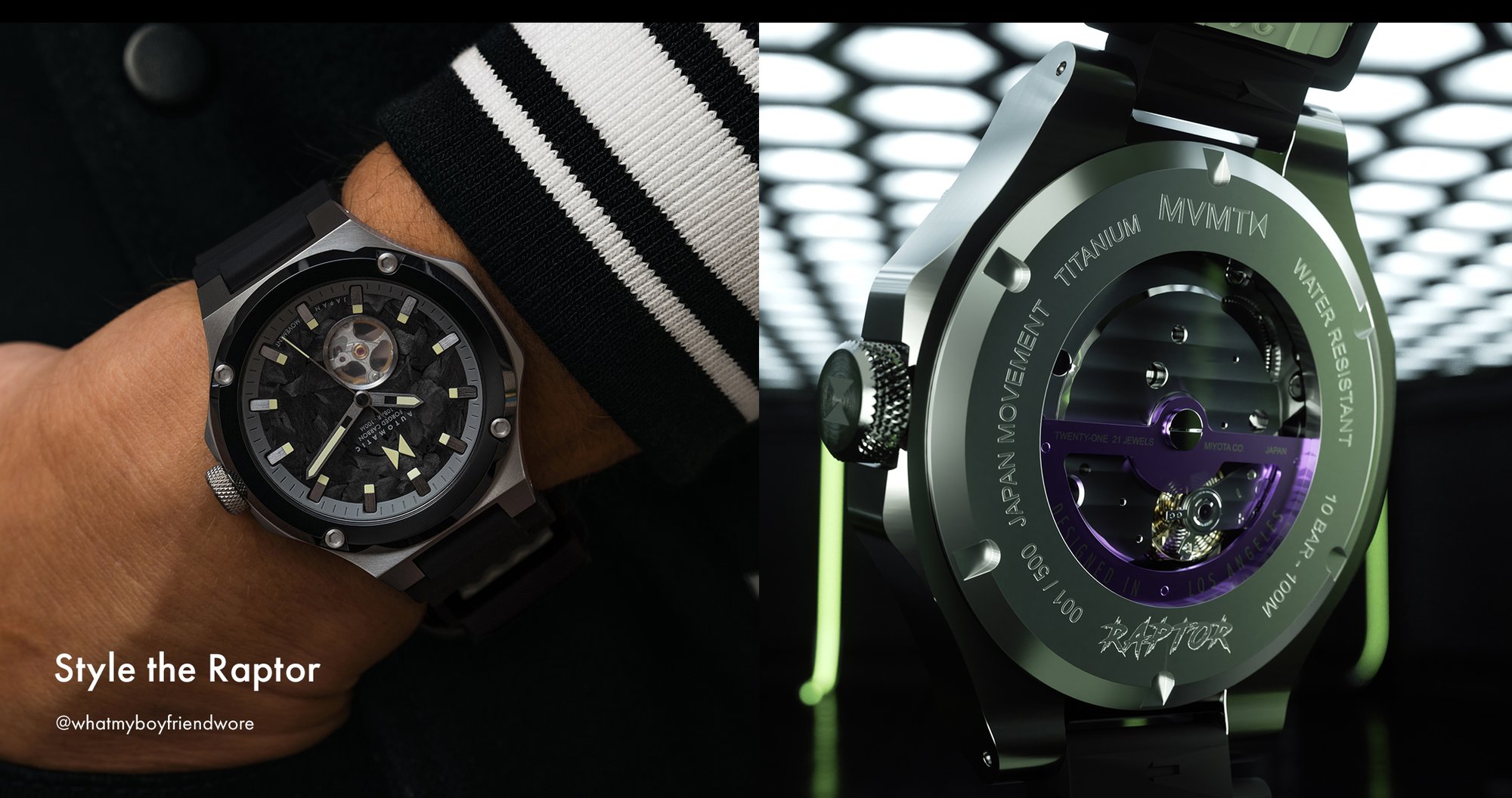 Raptor Automatic | MVMT Watches, Eyewear & Accessories