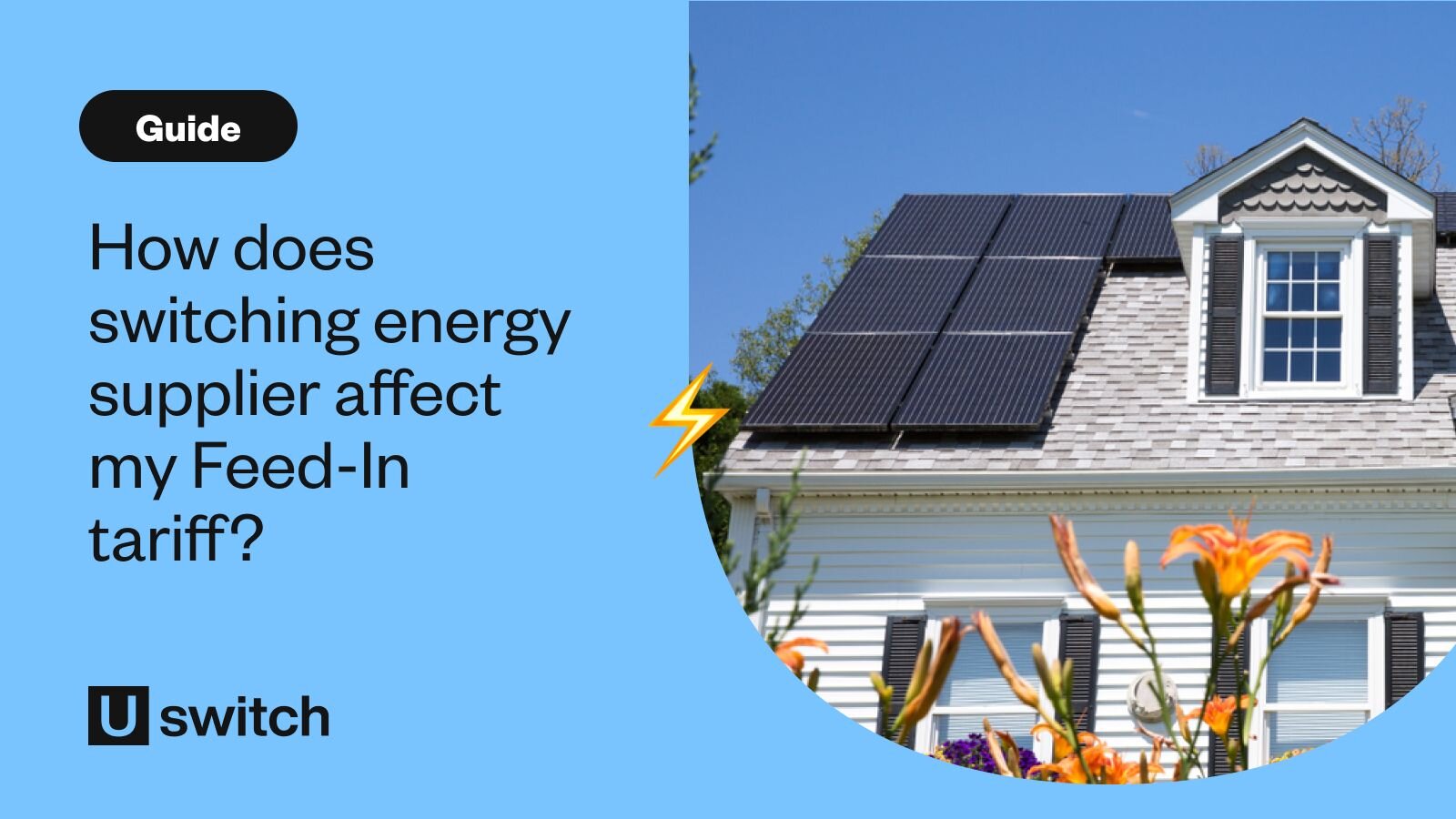How does switching energy supplier affect my Feed-In tariff? - Uswitch