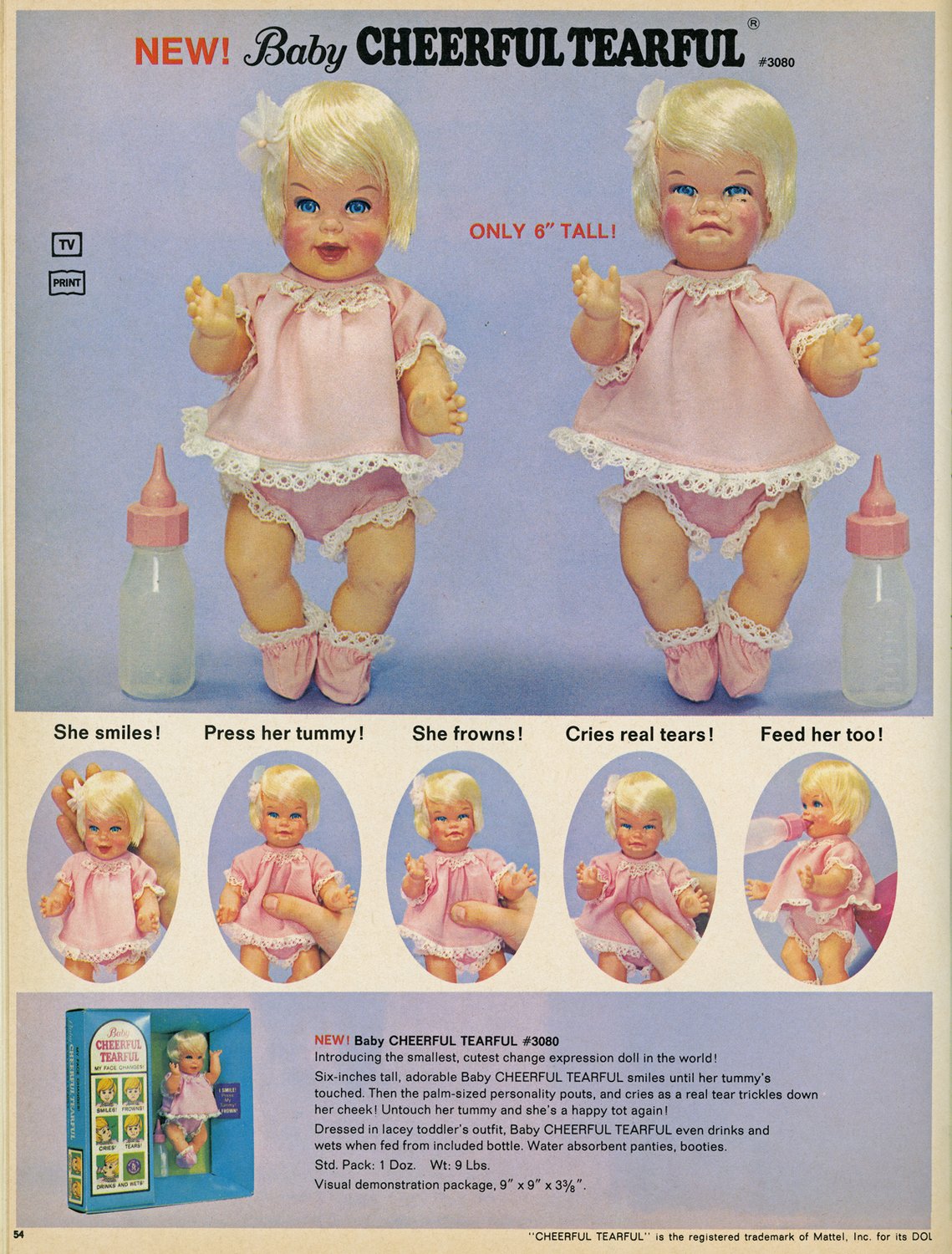 Baby Cheerful Tearful