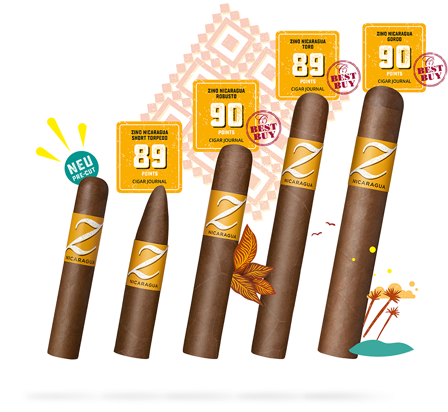 Discover Zino Cigars | Zino Nicaragua - now available pre-cut Half ...