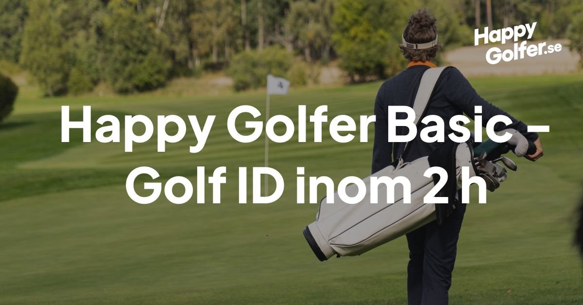Happy Golfer Plus - Brevlådemedlemskap med extra allt | Happy Golfer