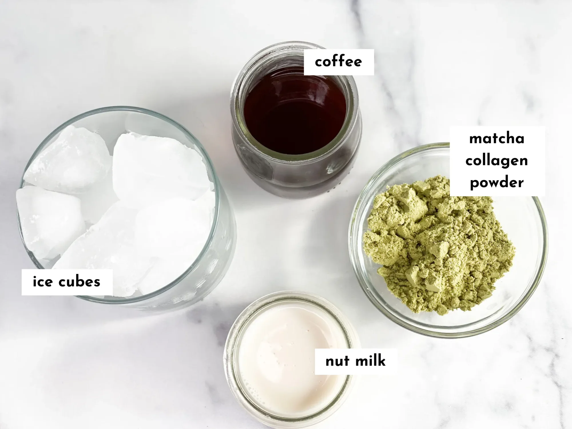 Dirty Matcha Collagen Latte