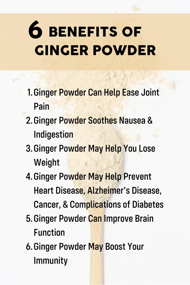 Ginger Powder: Health Benefits, Nutrition, Proper Dosage, and More