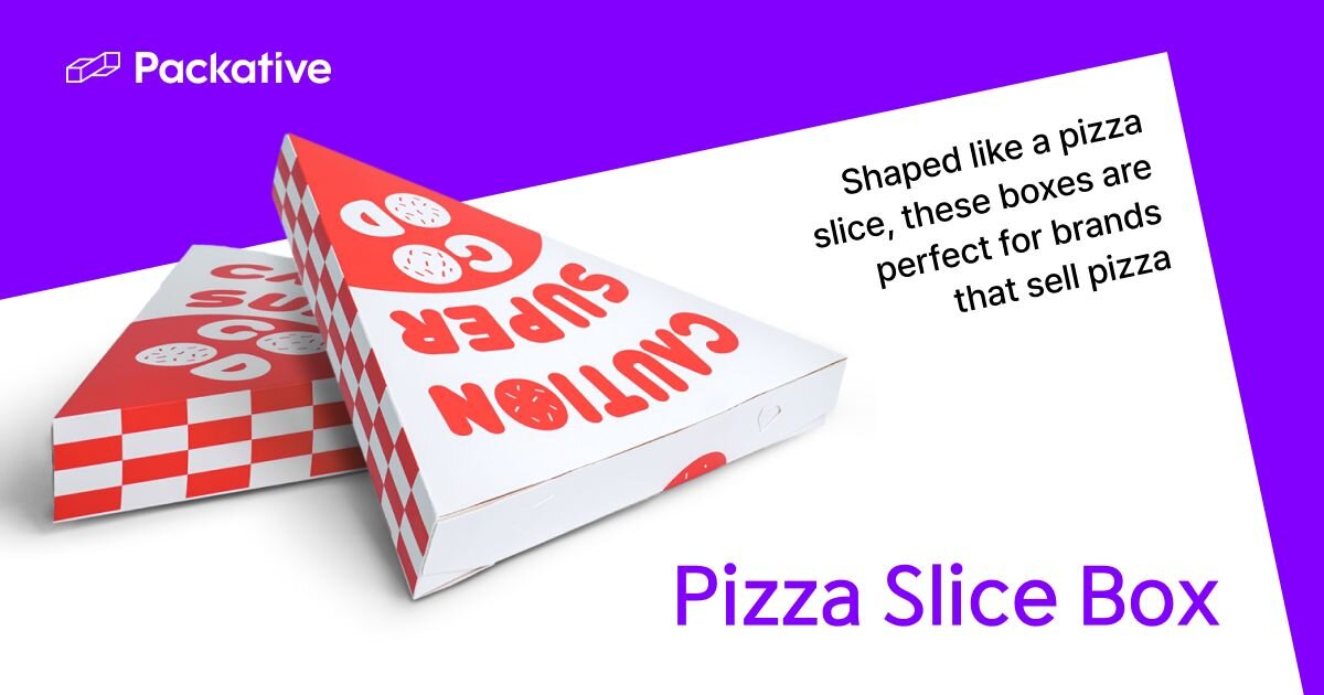 Order a Sample Box - Paper Boxes - Slice Pizza Box | Packative