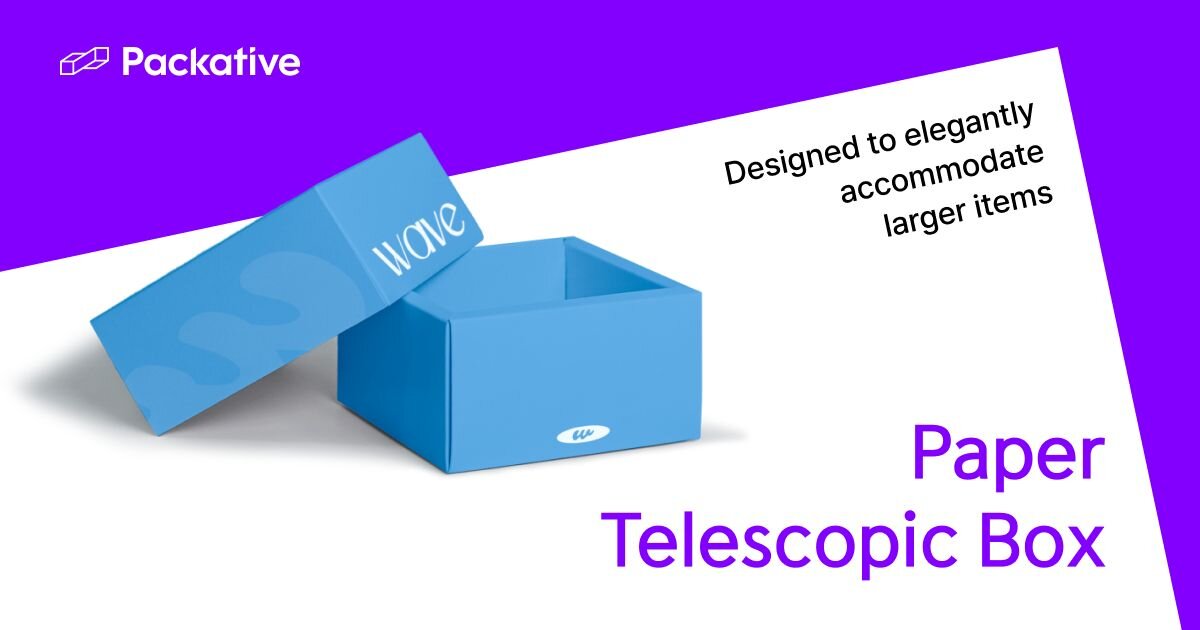 Order a Sample Box - Paper Boxes - Telescopic Box | Packative