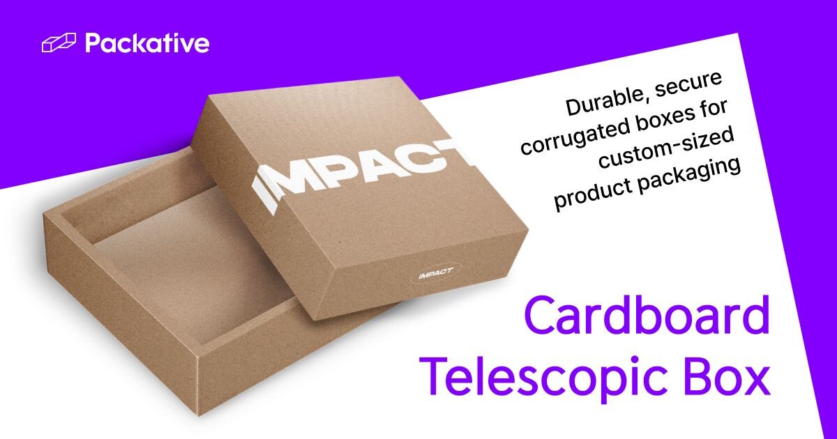 Cardboard Boxes - Cardboard Telescopic Boxes | Packative