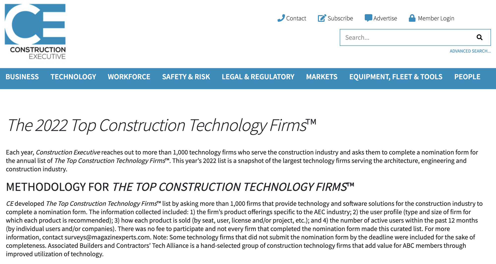 Buildops Named Top Construction Tech Firm