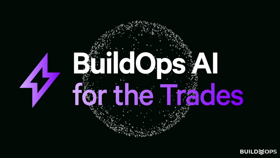 BuildOps Launches Major AI Platform Update