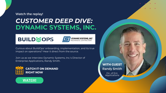 DSI Streamlines Operations with Buildops