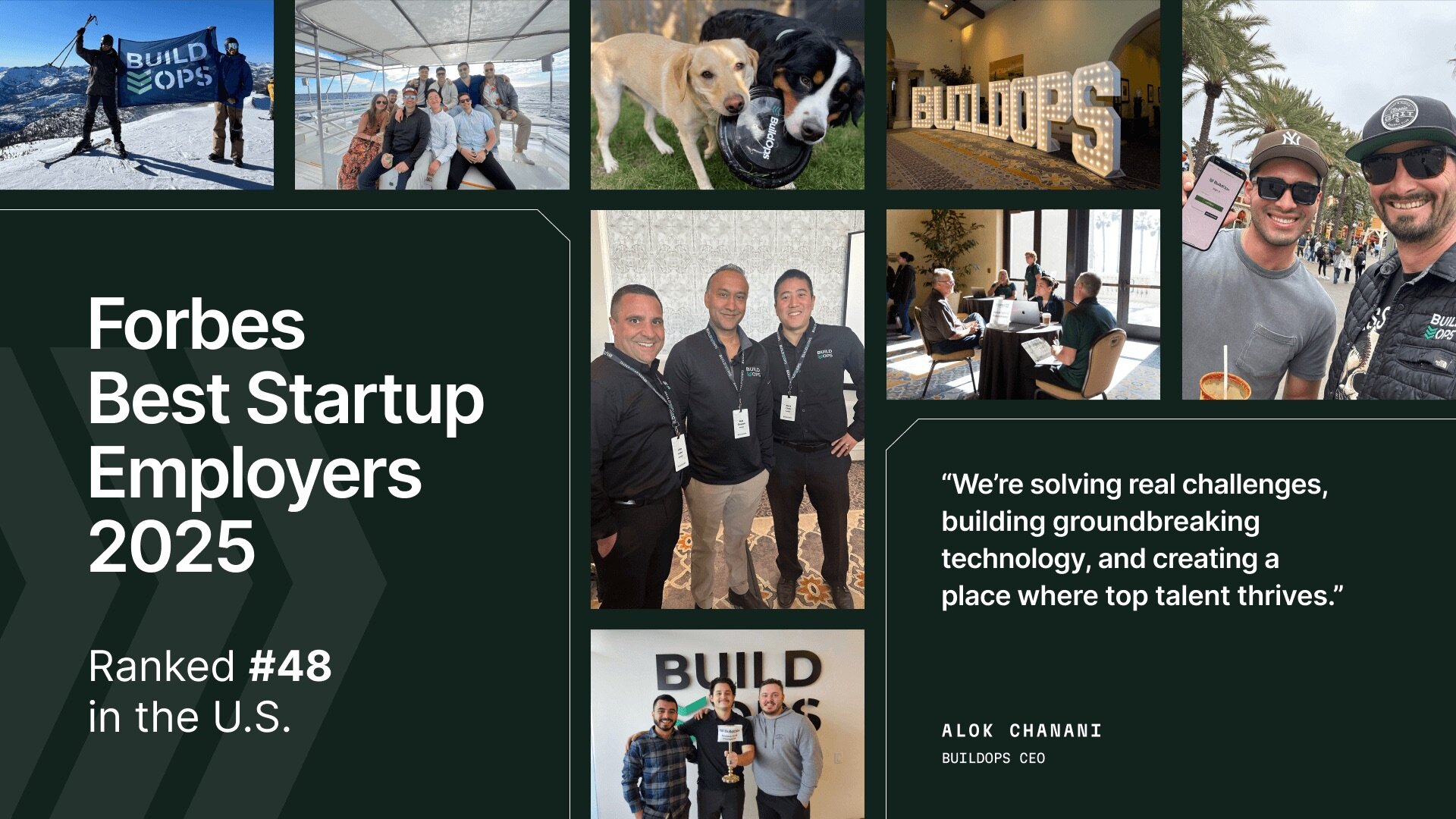 BuildOps Named One of Forbes America's Best Startup Employees - 2025