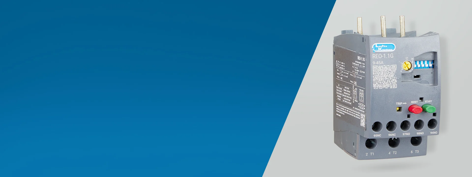 Electronic Overload Relay for Motor Safety and Performance