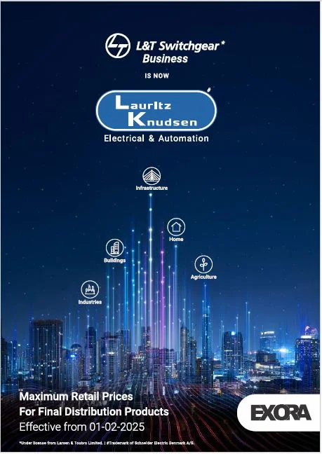 Lauritz Knudsen Electrical & Automation Product pricelist