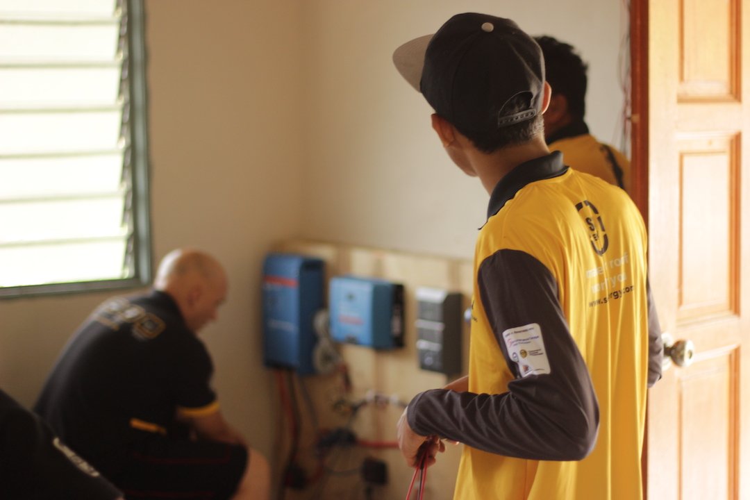 Kampung Labu Village Solar Installation