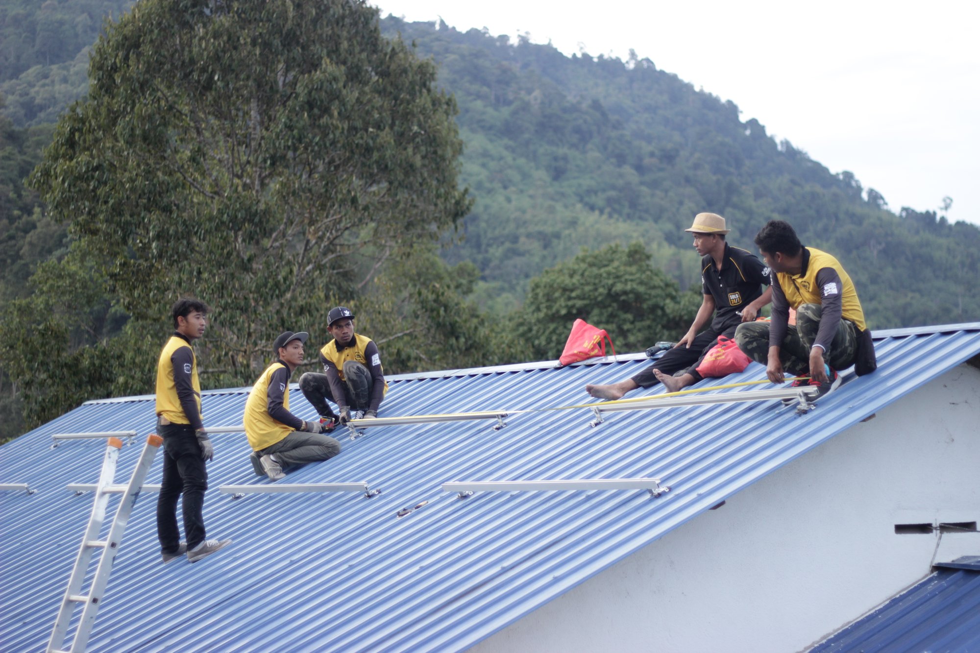 Kampung Labu Village Solar Installation