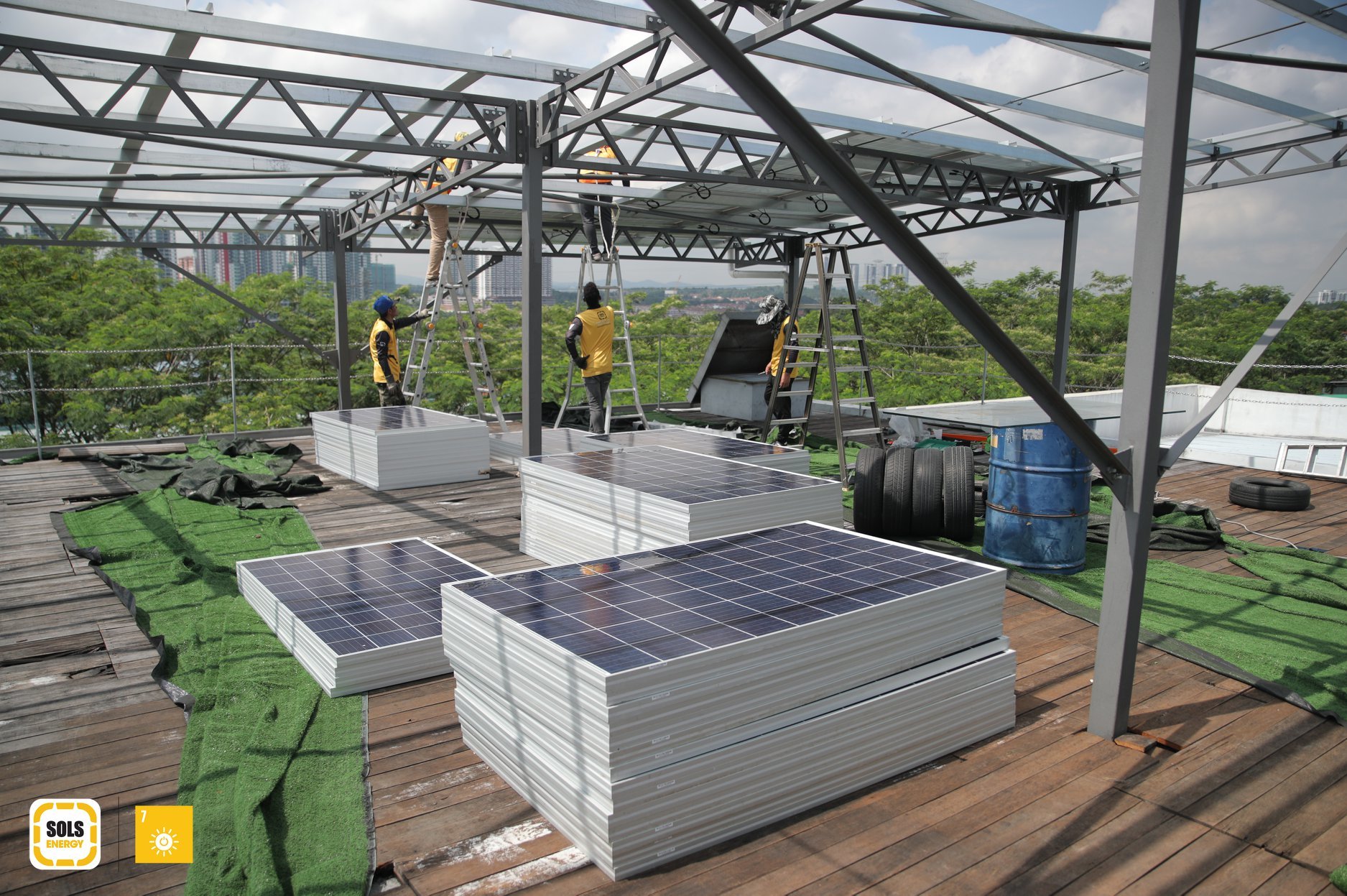Sama Maju Marine & Industry Sdn Bhd Solar Installation