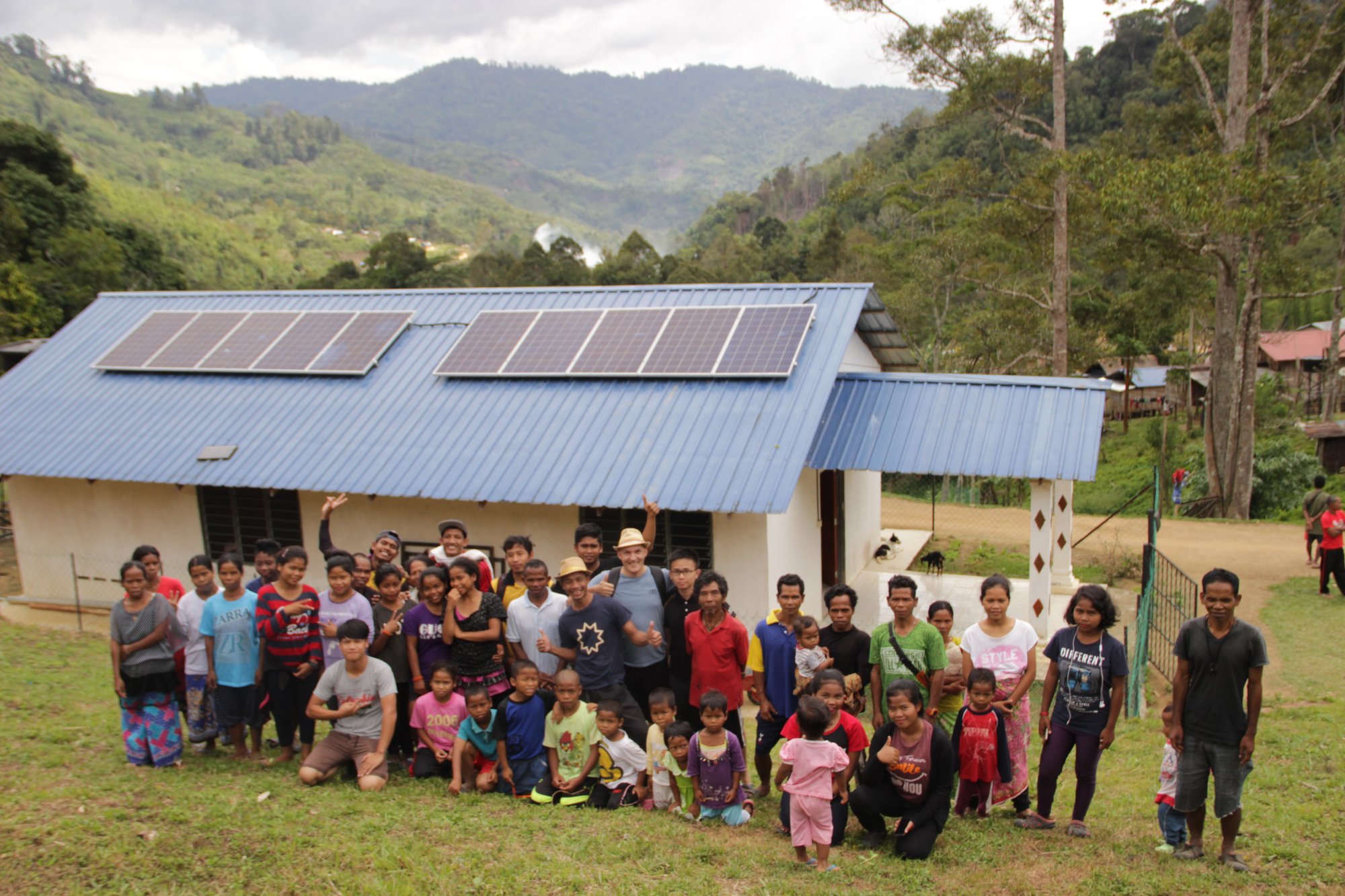 Kampung Labu Village Solar Installation