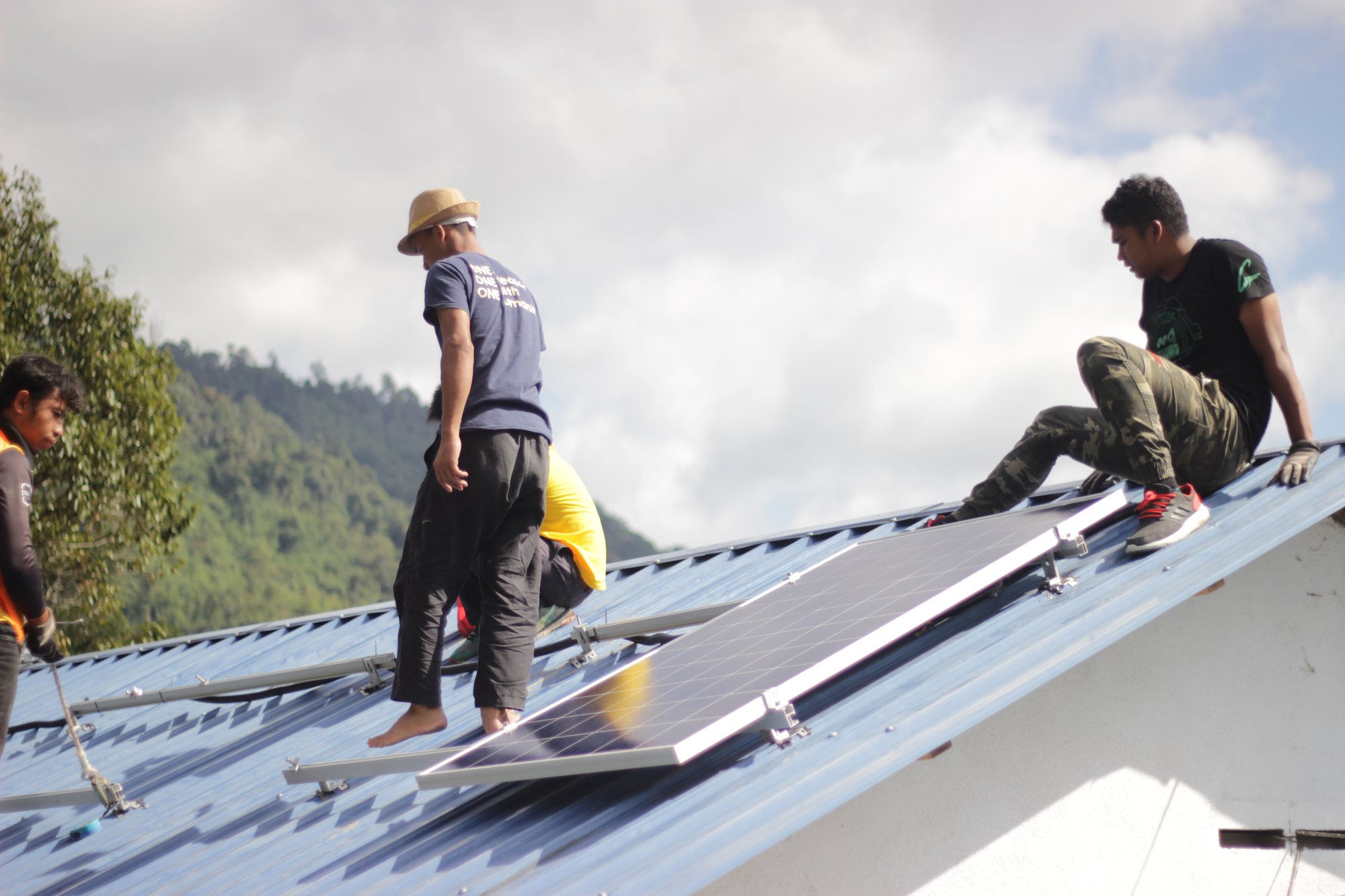 Kampung Labu Village Solar Installation