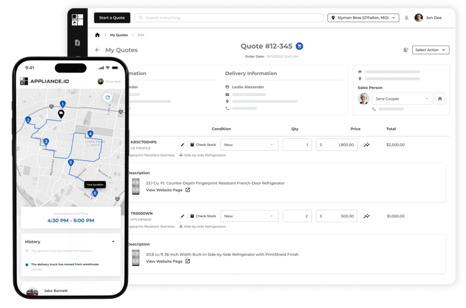 All-in-One Platform for Appliance Retailers | Appliance.io
