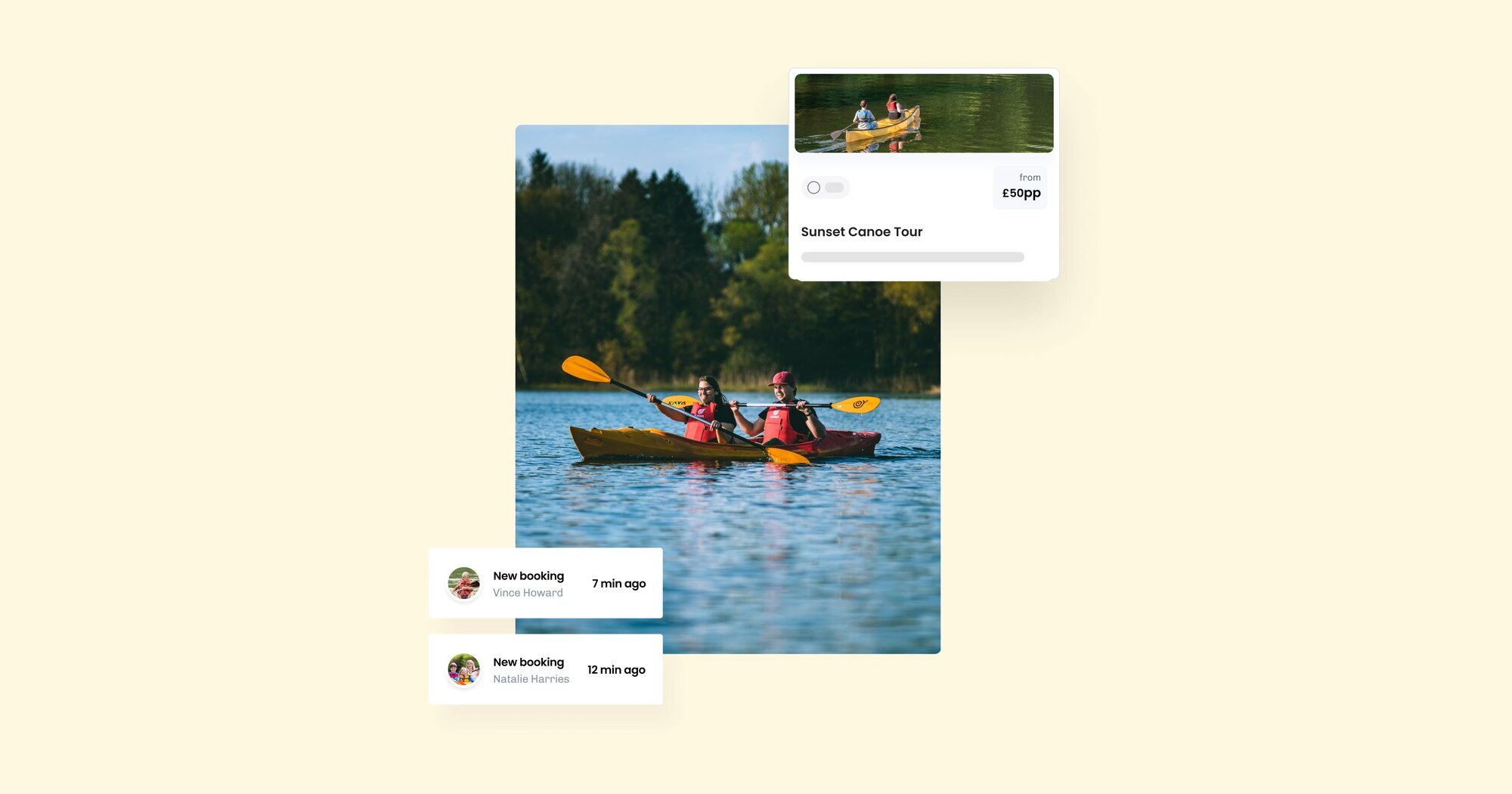 eola | Kayak Booking System | Kayak Rental Software