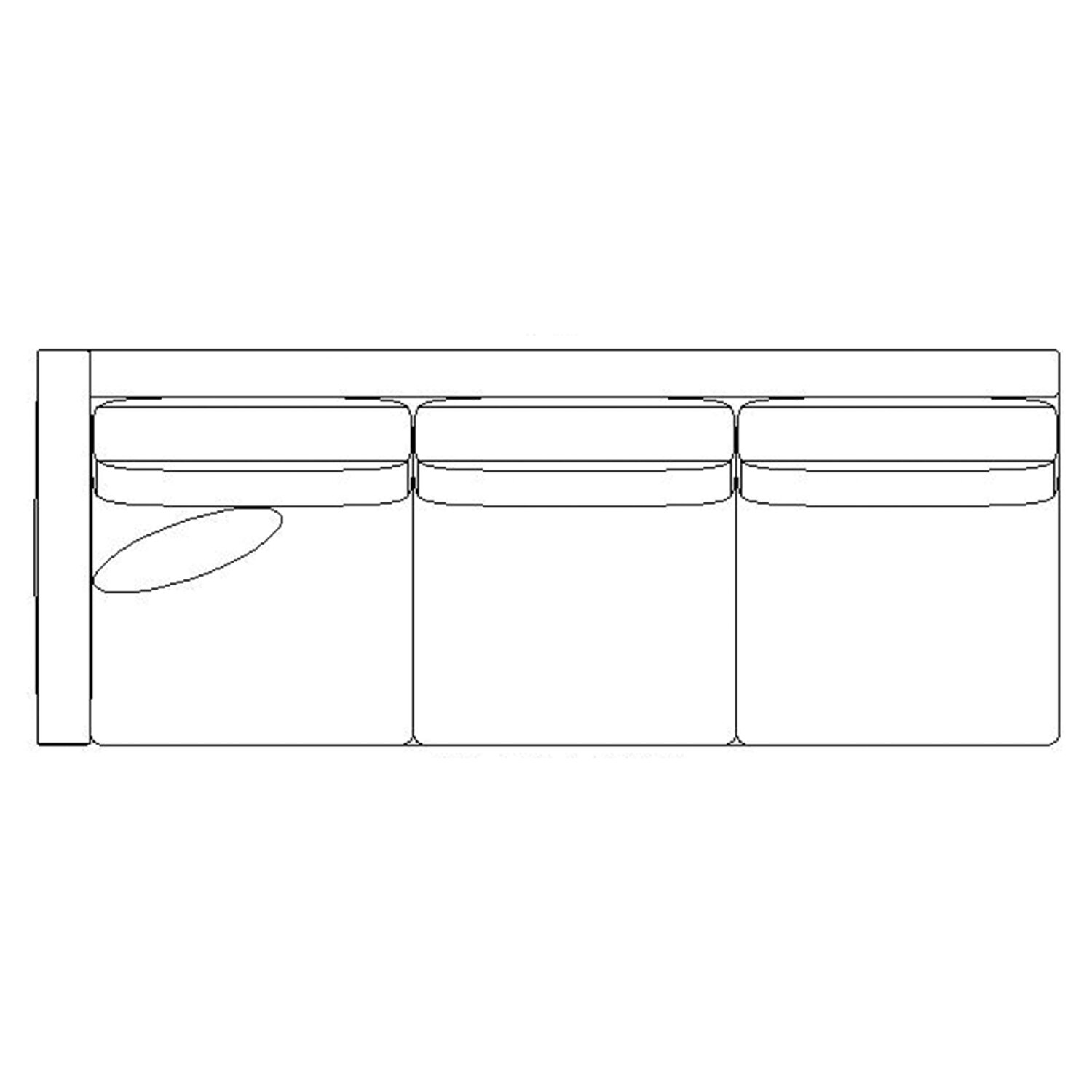 Frampton Left Arm Sofa | Thibaut Fine Furniture