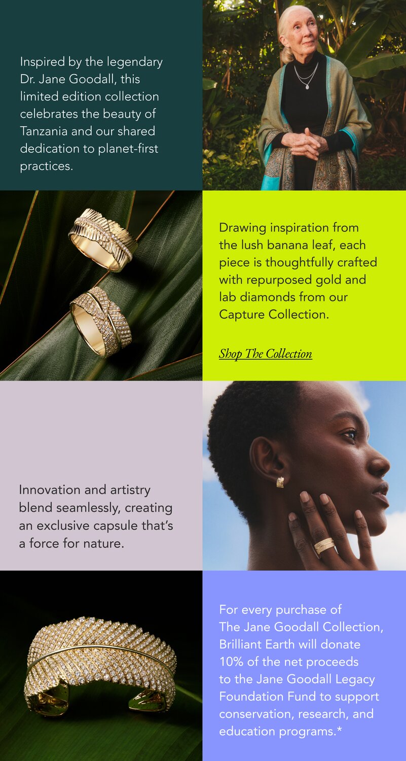 Jane Goodall x Brilliant Earth