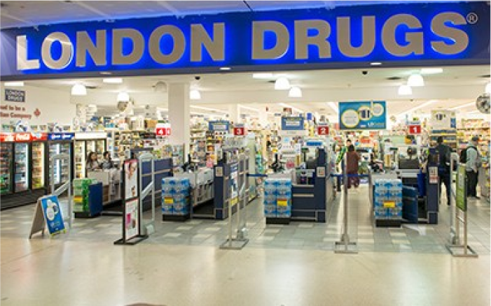 London Drugs Store at 1494 - 8882 170 Street Edmonton A