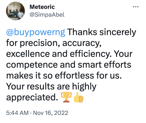 BuyPower | Pay Electricity Bills Online
