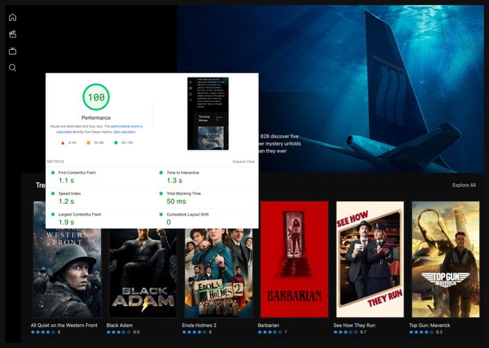 Movies app in 7 frameworks - which is fastest and why?