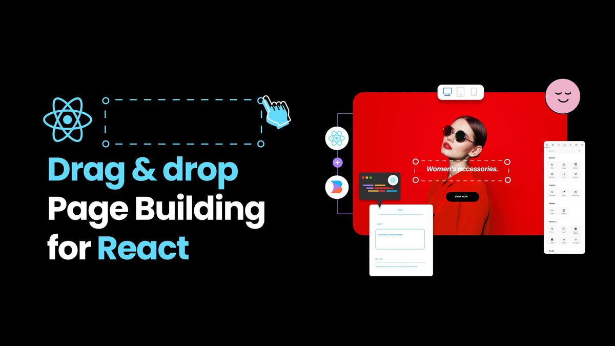 Drag and Drop Page Builder for React