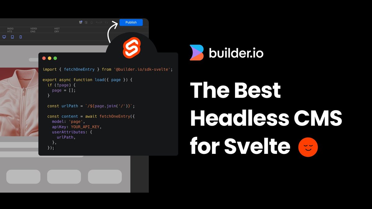 Headless CMS For Svelte - Drag & Drop CMS Headless CMS For Svelte - Drag & Drop CMS