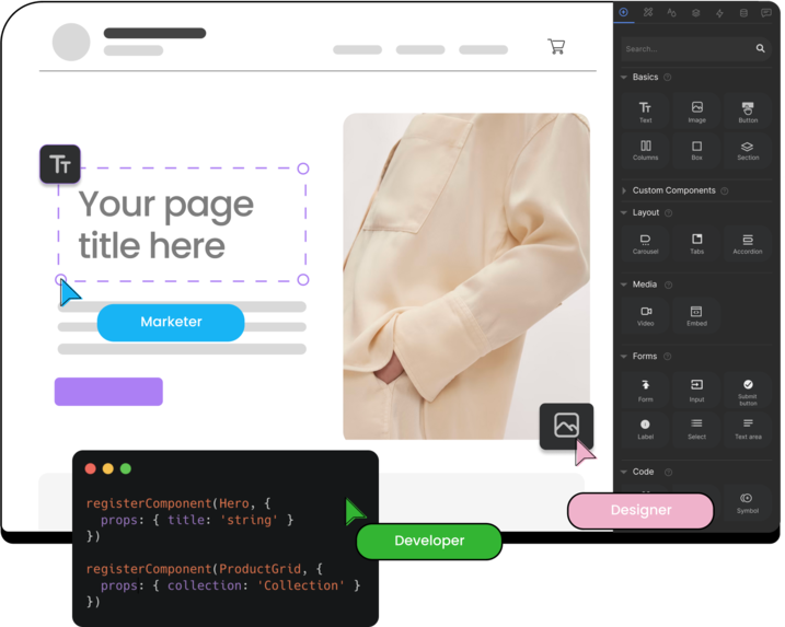 Builder.io: Design to Shipped. Faster.