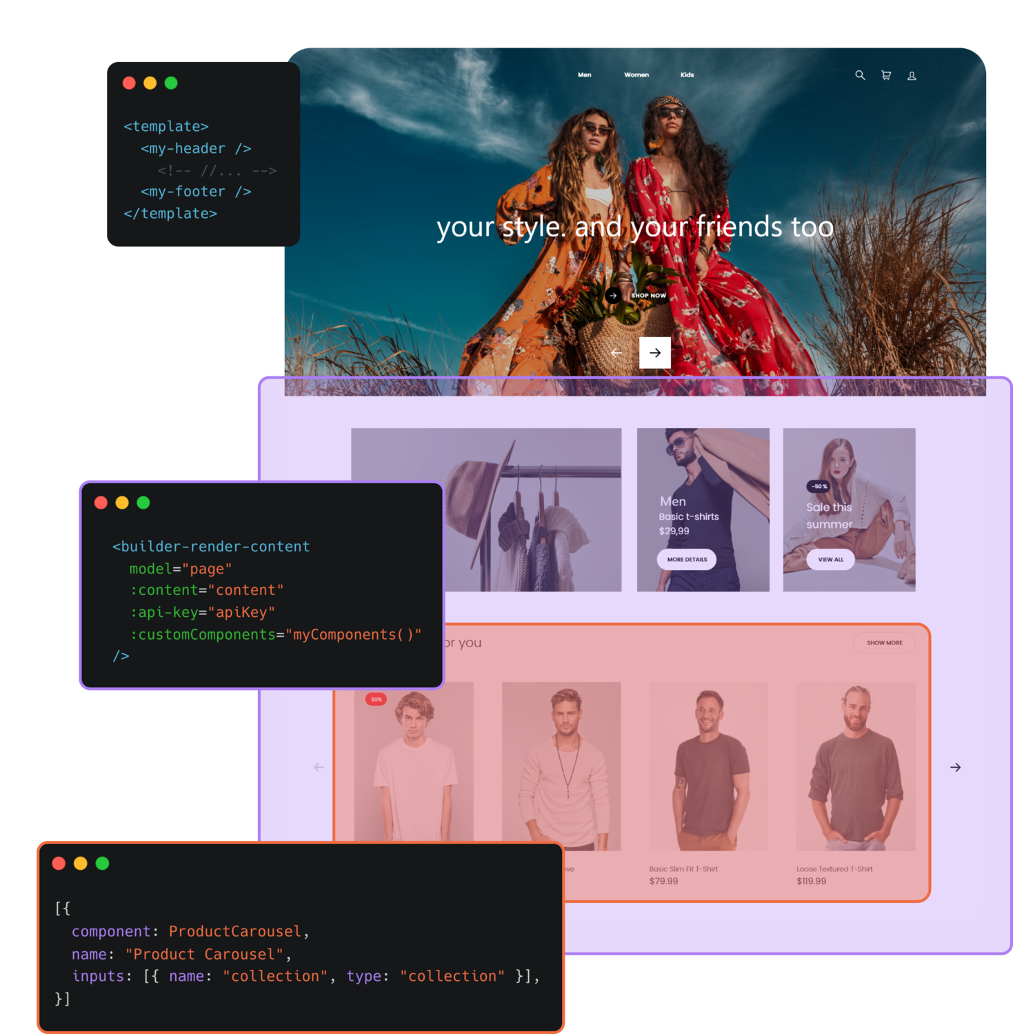 Drag & Drop Page Builder for Nuxt - Builder.io