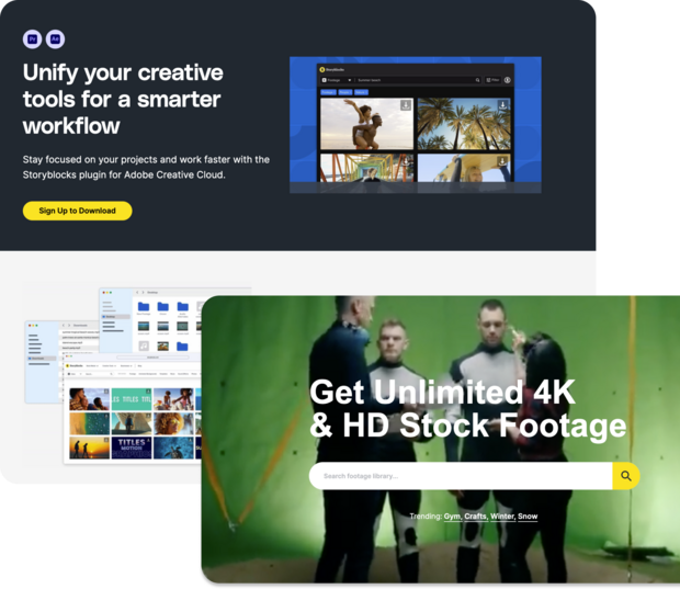 Storyblocks gets pages to market 12x faster