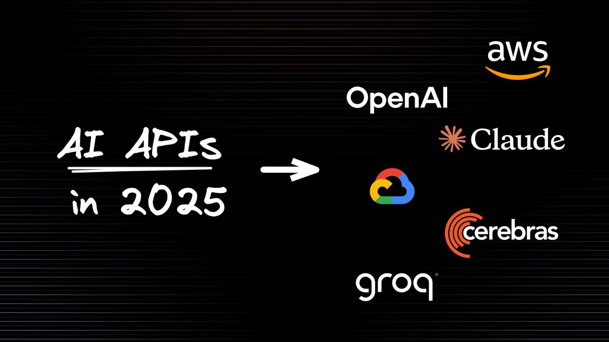 AI APIs in 2025