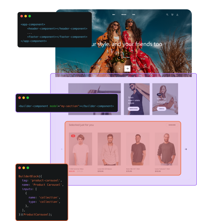 Drag & Drop Page Builder for Angular