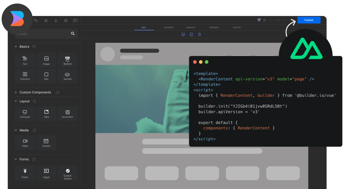 Headless CMS For Nuxt - Drag & Drop CMS - Builder.io Headless CMS For Nuxt - Drag & Drop CMS - Builder.io