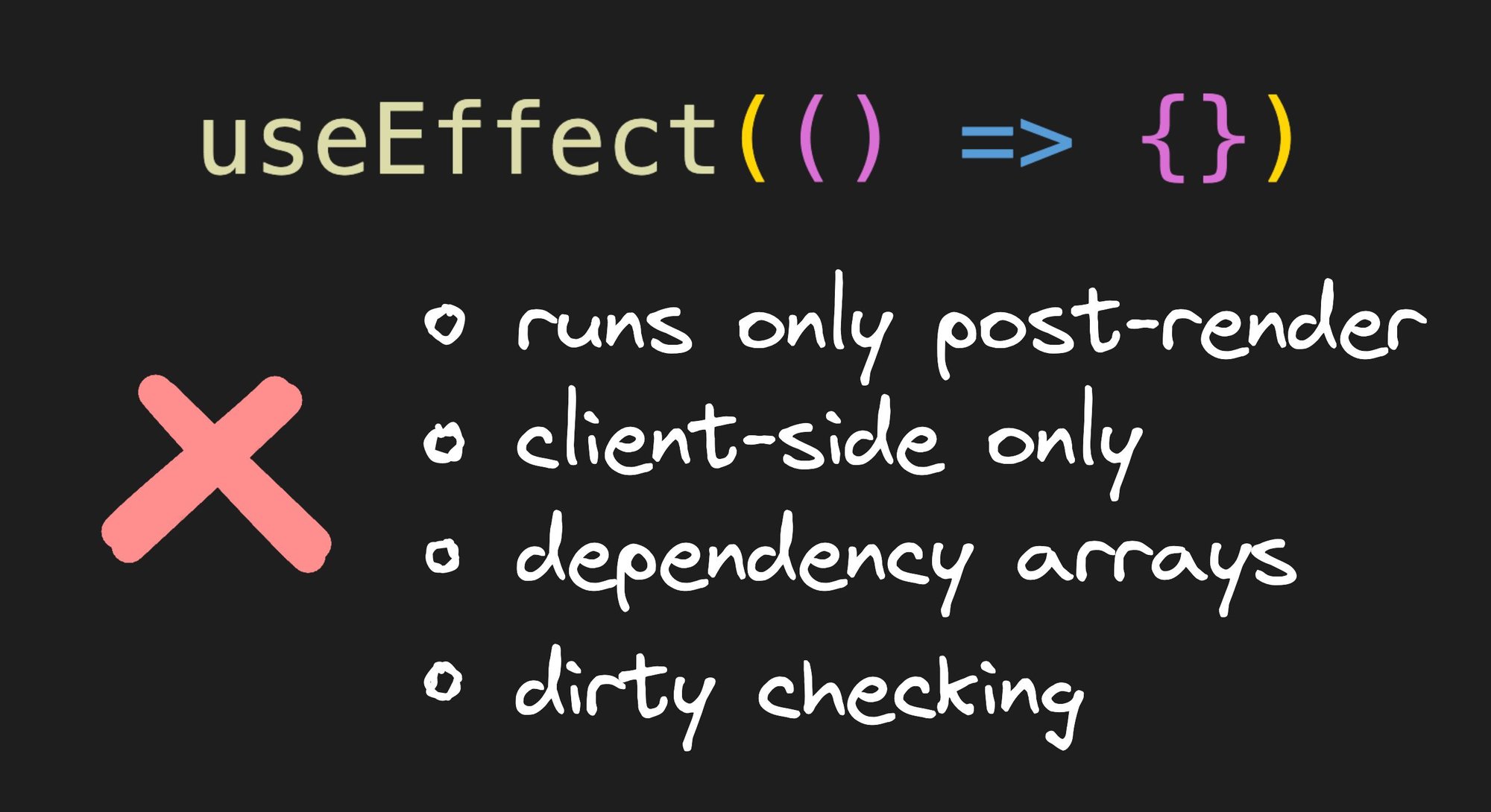 Why useEffect May Not Be the Best Abstraction