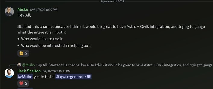 Astro + Qwik: Houston, we have Resumability!