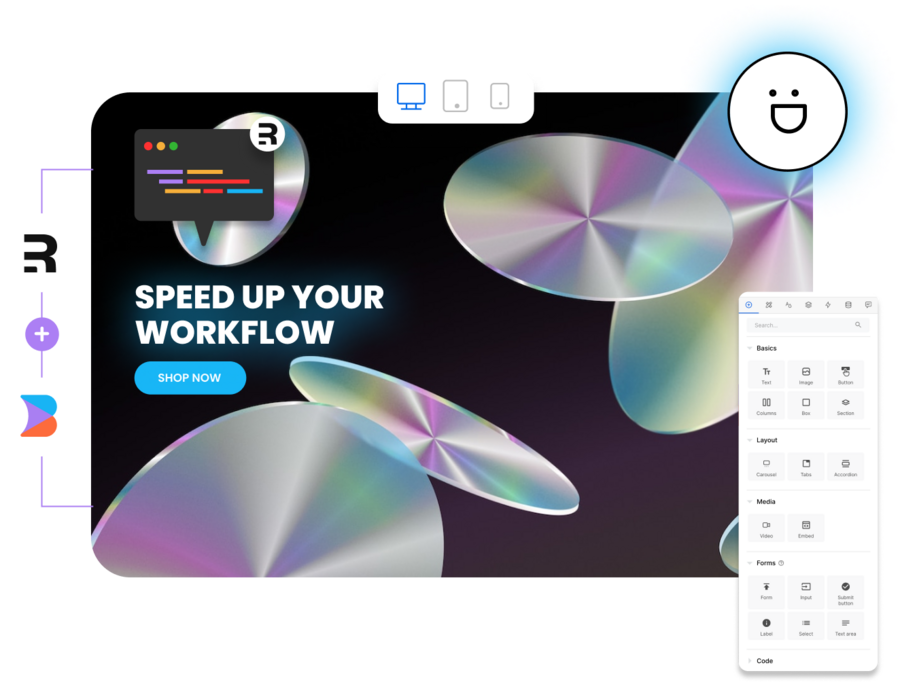 Drag & Drop Page Builder for Remix
