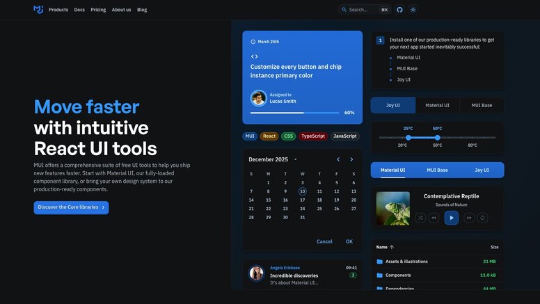 15 Best React UI Libraries for 2026