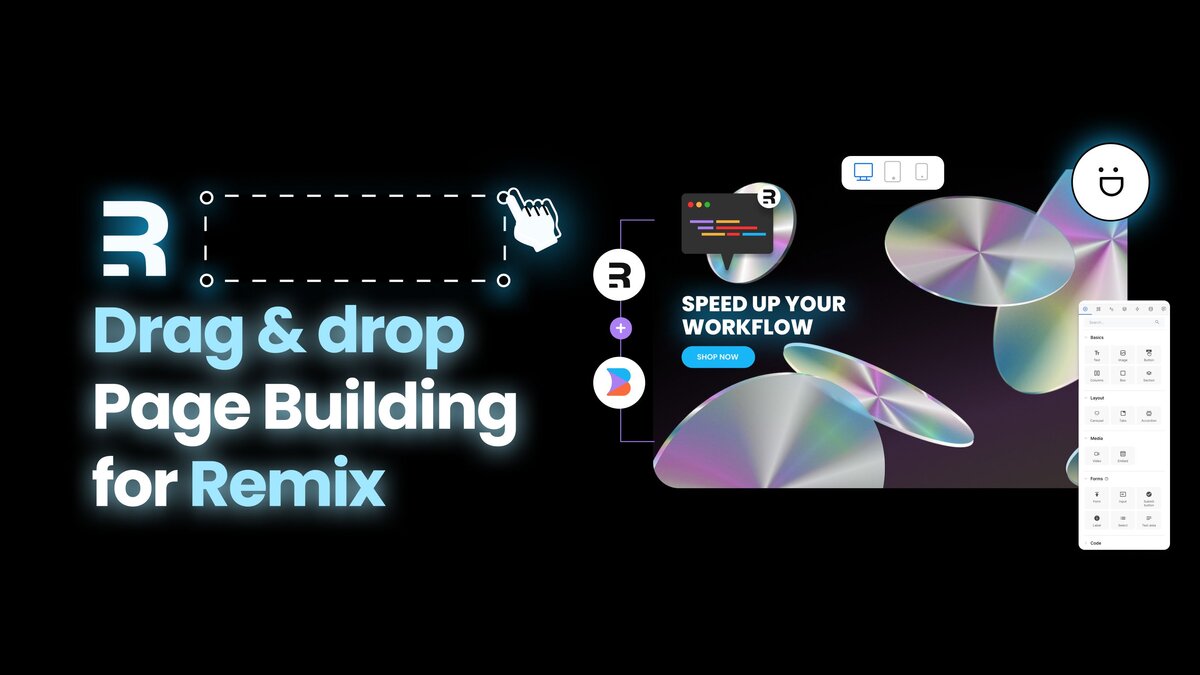 Drag & Drop Page Builder for Remix