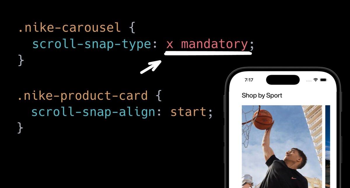 Build buttery smooth carousels with pure CSS like Nike