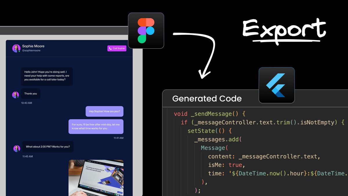 Figma to Flutter: Convert designs to Flutter code