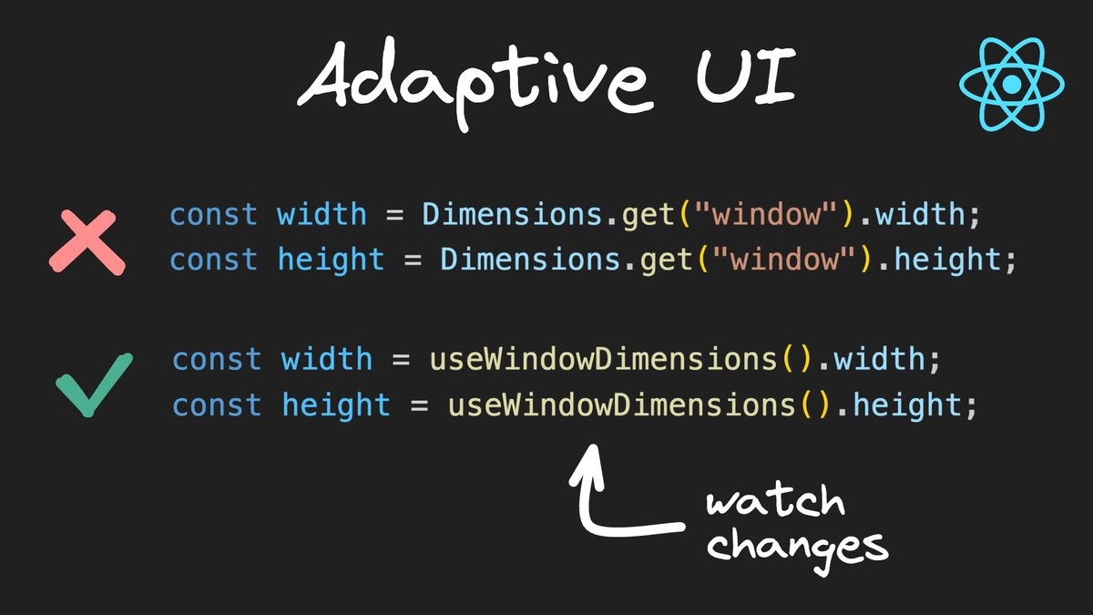 Building Adaptive User Interfaces in React Native