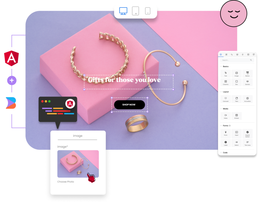 Drag & Drop Page Builder for Angular - Builder.io