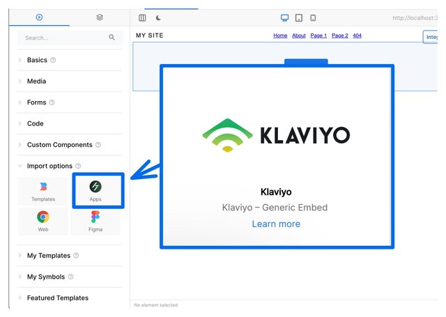 Using Klaviyo with Builder