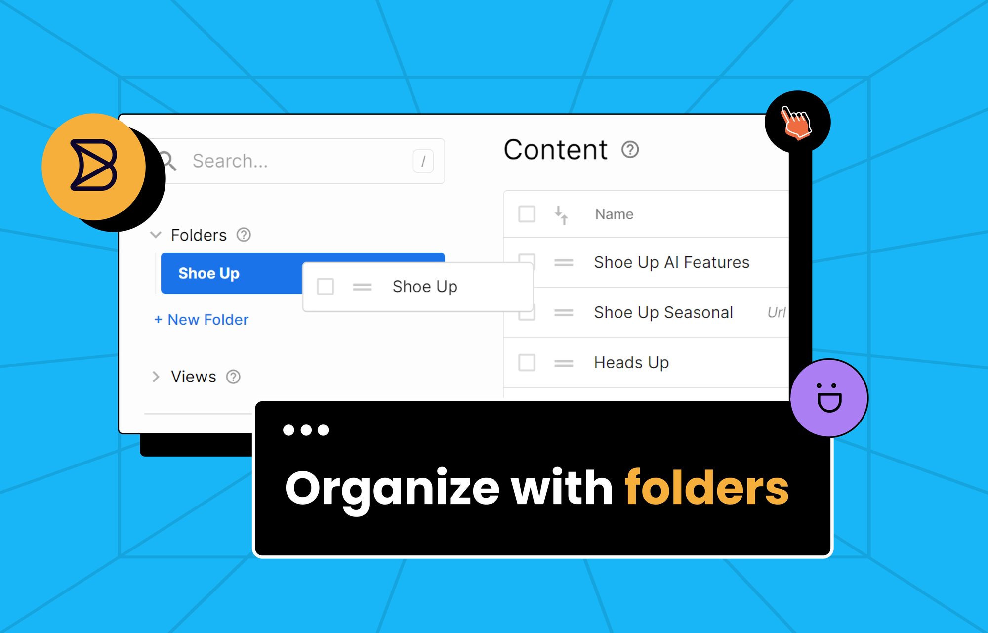Builder Drop #16: Use Folders to organize content