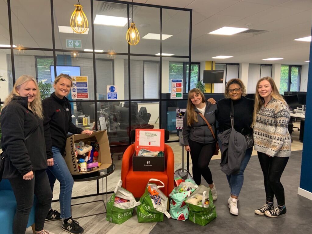 Tempcover charity day – Hart Food Bank | Tempcover